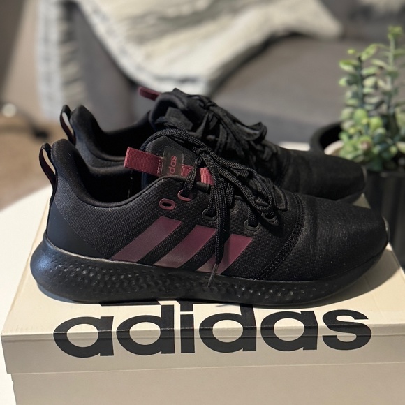 adidas | Shoes | Adidas Womens Cloudfoarm Pure Running Shoes Size 9 ...